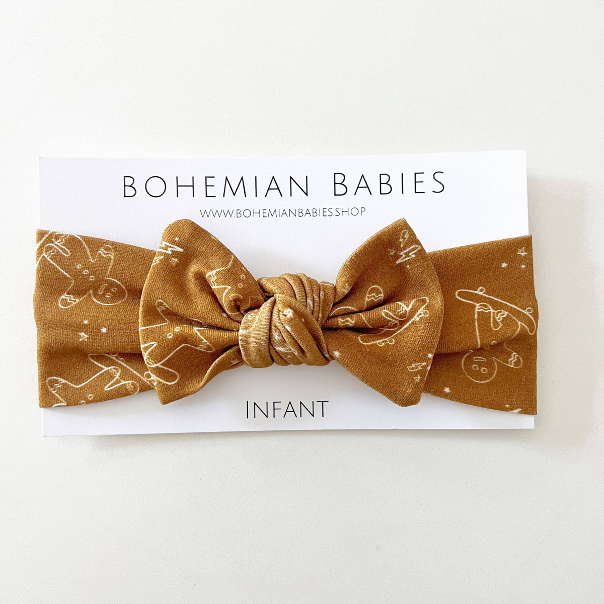 Organic Bow Headbands | Ginger Shred | Made in the US – Milk + Lily ...